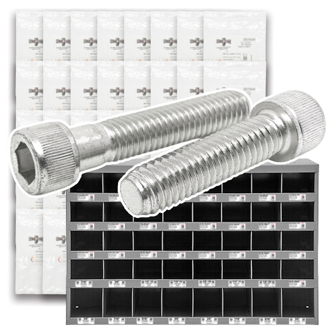Metric Stainless A4-70 Socket Head Cap Screws - 1511 PCS ...
